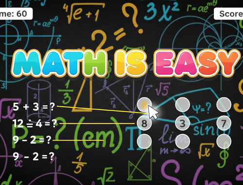 Matematické hry - hrať zadarmo na Game - Game